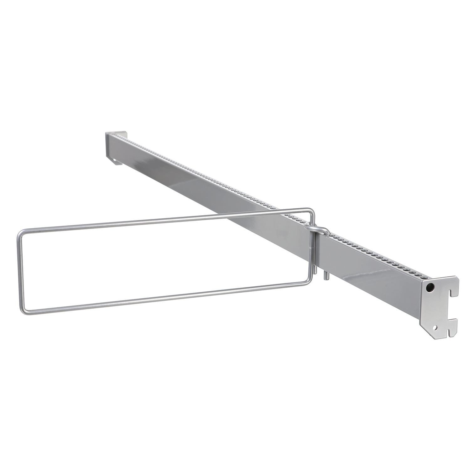 Barra metálica con agujeros, Para colocar divisores ref. 91181, 125 cm ...