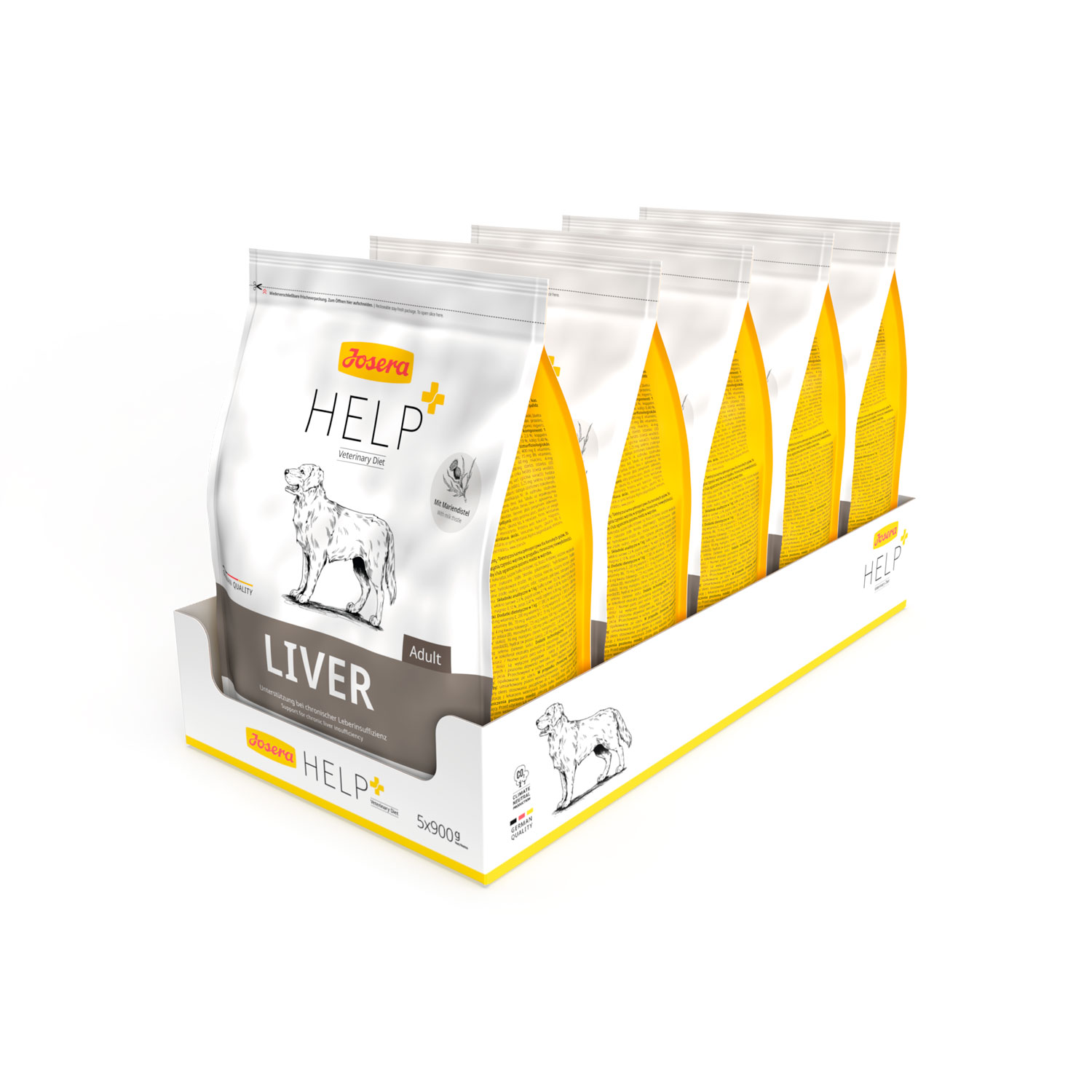 JOSERA HELP Veterinary Line Dog Liver Sack, JOSERA HELP, 10kg - B2B ...