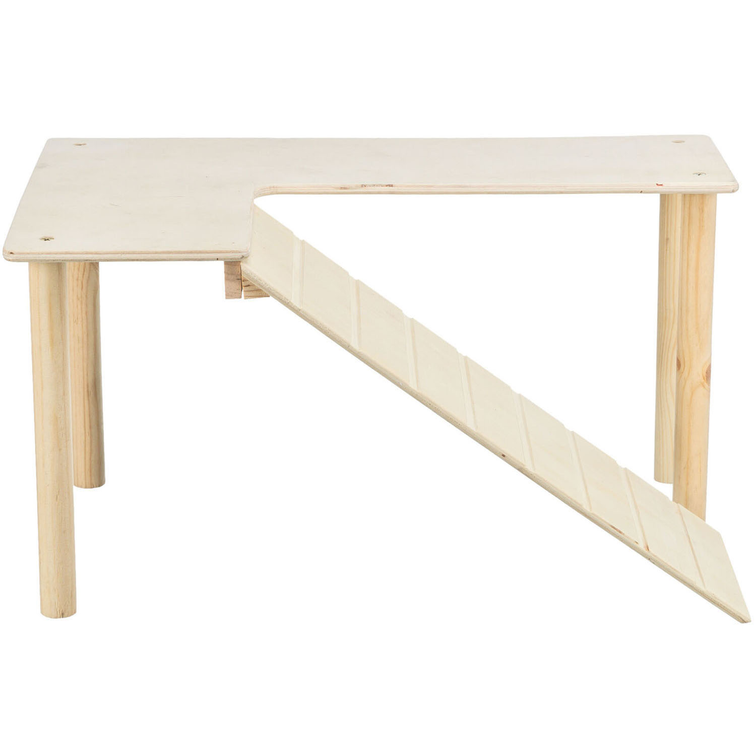 Plataforma con rampa, 47 × 25 × 30 cm - B2B - Grupo Trixder