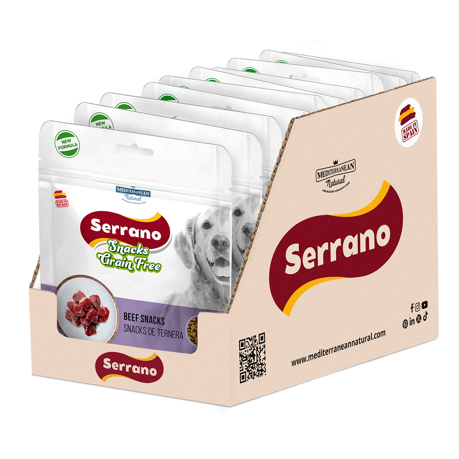 Tapas sin Cereales, MEDITERRANEAN, de Cordero y Buey, 150 g - B2B ...