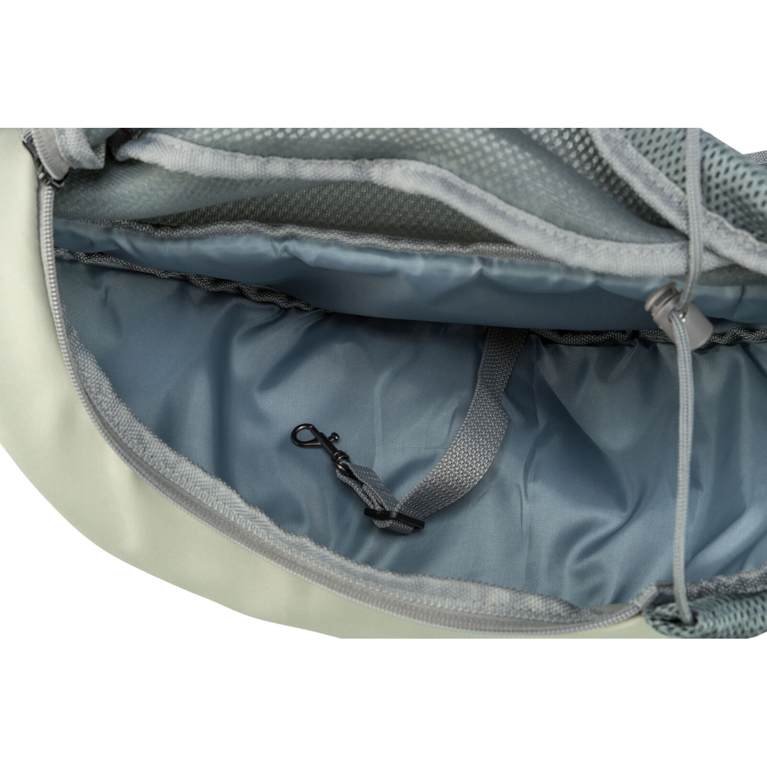 Mochila Frontal Sling, 50 × 25 × 18 cm, verde claro - B2B - Grupo Trixder